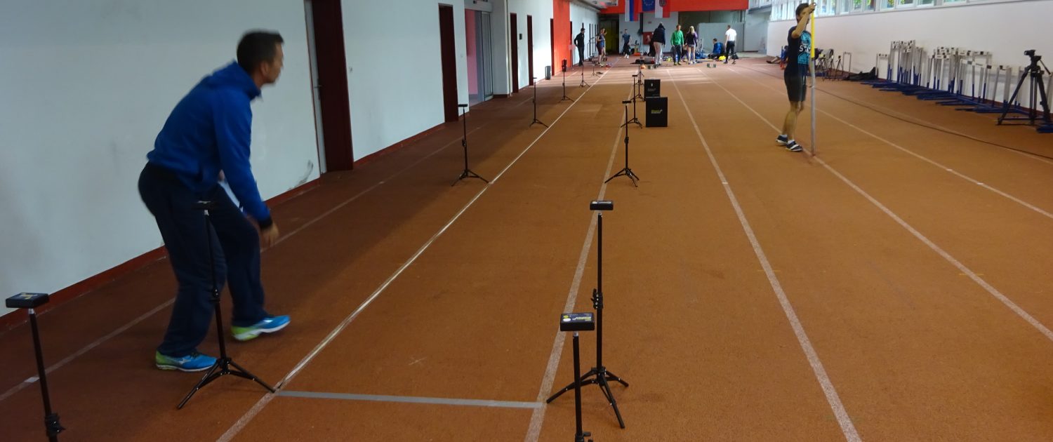 Testing with our best young athletes - Timing Gates - Most advanced ...